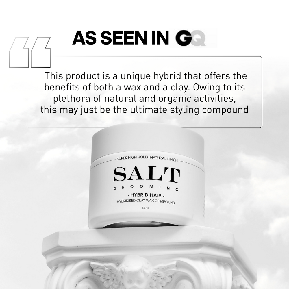 HYBRID HAIR | Organic Hybrid Clay Wax Compound For Men
